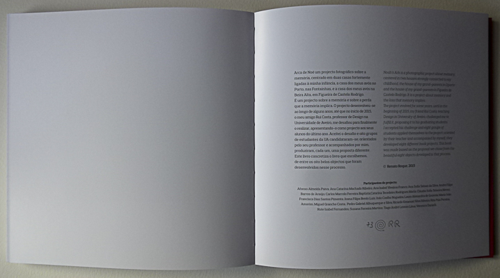 RENATO ROQUE, ARCA DE NOÉ, 2015 | FASCÍNIO DA FOTOGRAFIA