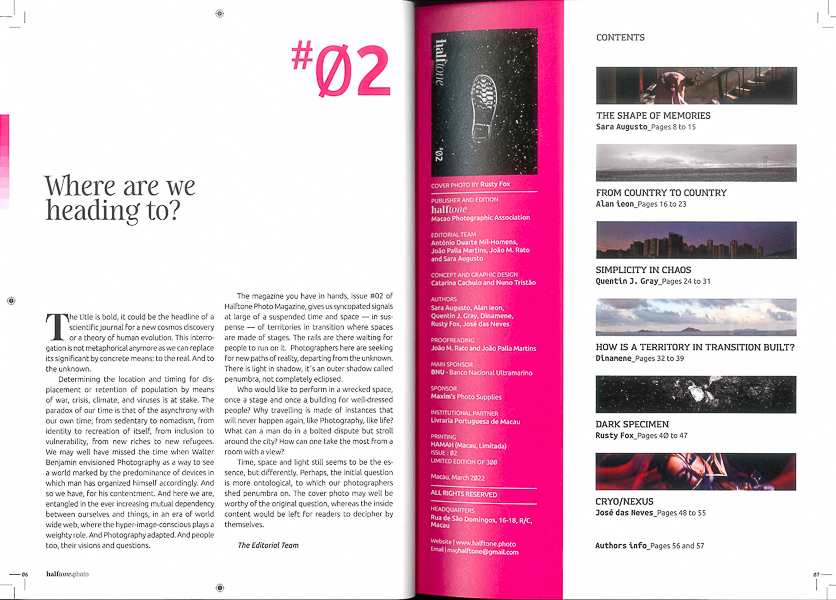 HALFTONE PHOTO MAGAZINE #01 E #02 | FASCÍNIO DA FOTOGRAFIA